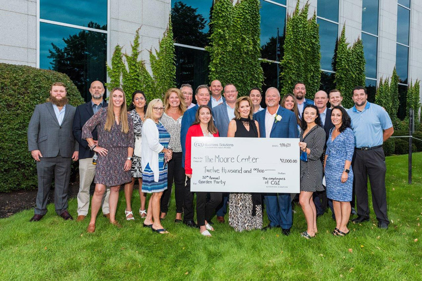 Dan Cronin, President CGI Business Solutions was honored by The Moore ...