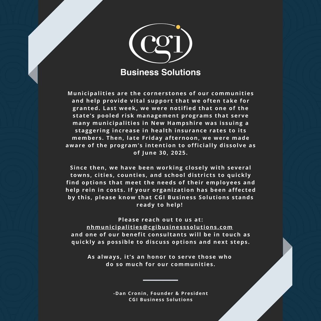 Dan Cronin Message - CGI Business Solutions